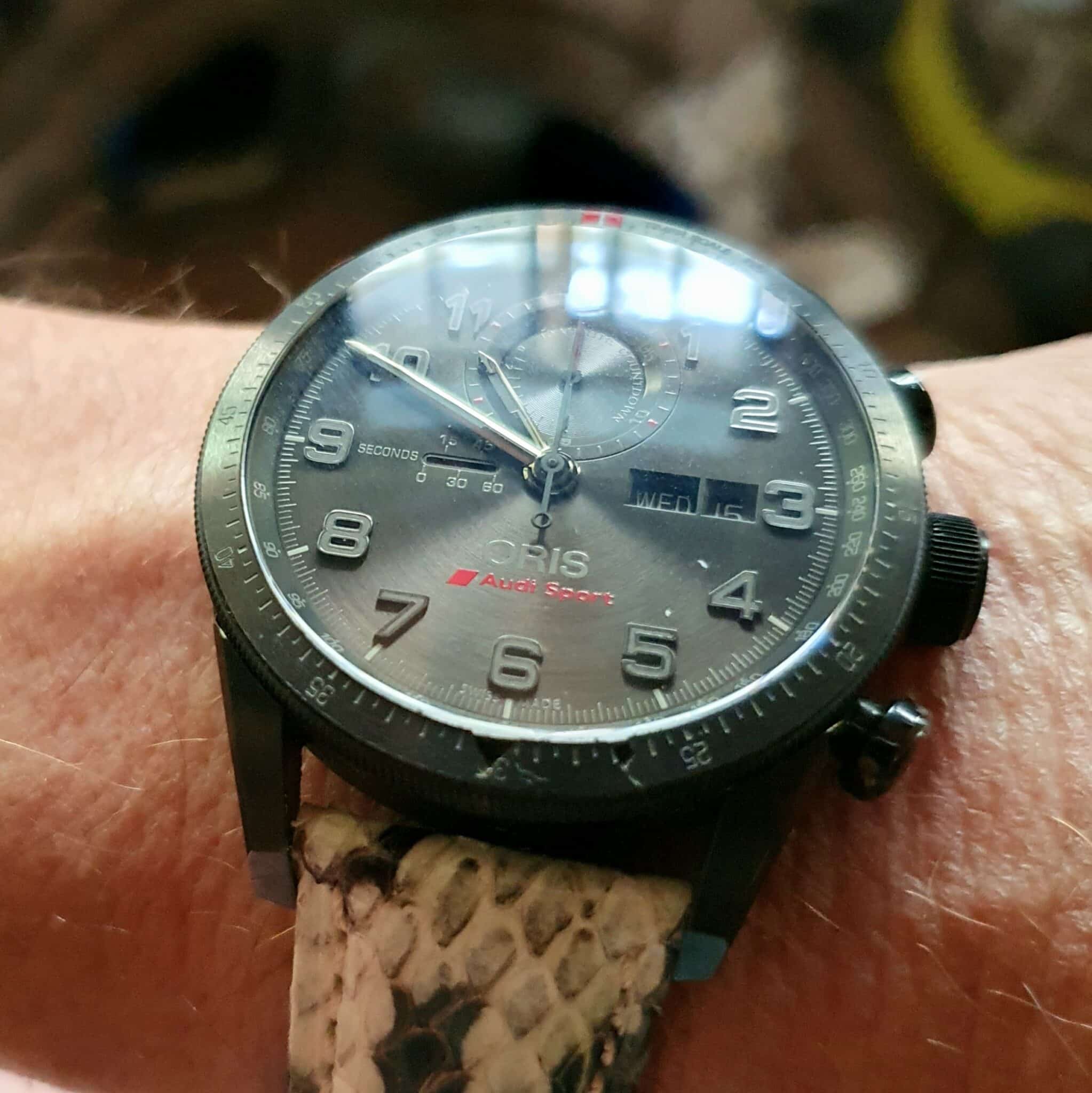 Python / Snake Skin Watch Strap / Optional Quick Release - Leather ...