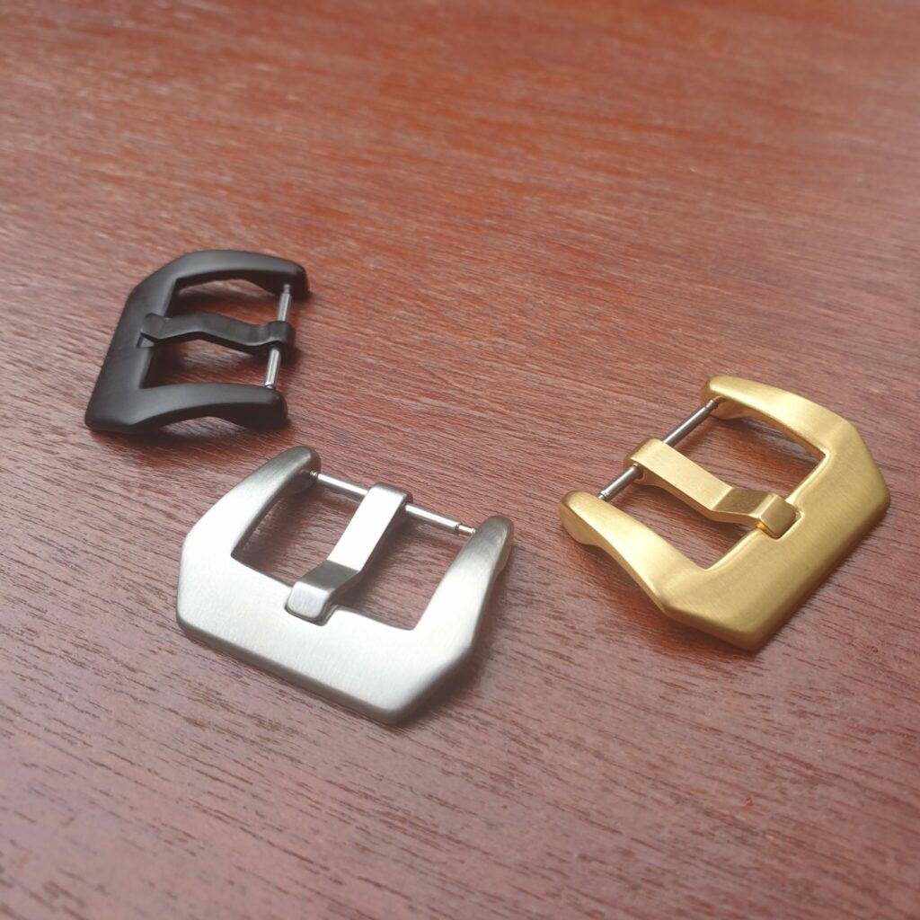 Watch Buckle Common Large Panerai Style 4mm Prong - Silver Black Gold ...