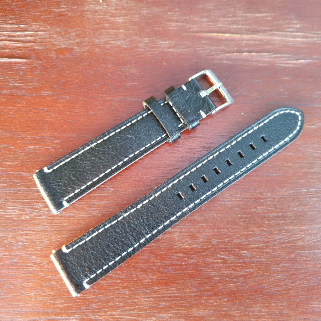 Extra Long Leather Watch Strap / Handmade / Quick Release / 5 Colours ...