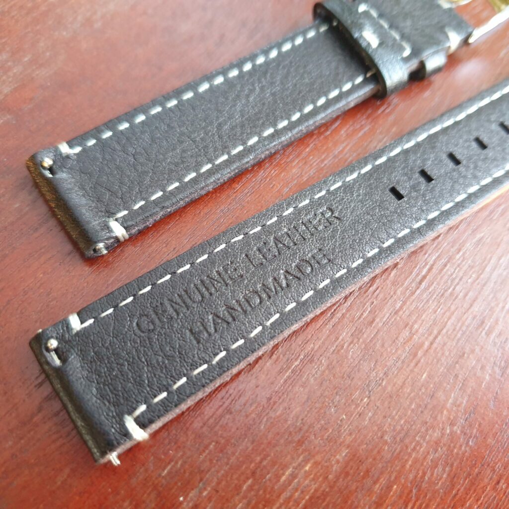 Extra Long Leather Watch Strap / Handmade / Quick Release / 5 Colours ...