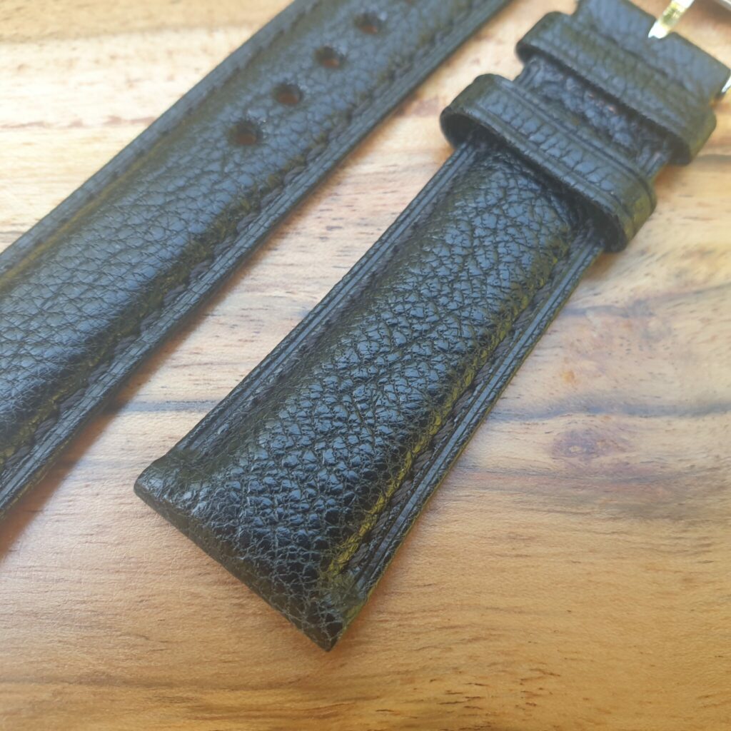Goat Skin 'Morocco Leather' Watch Strap - Leather Watch Straps ...