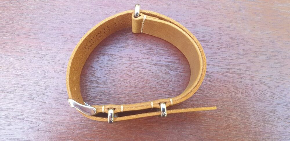 Leather Nato Straps / 5 Colours - Leather Watch Straps Australia ...